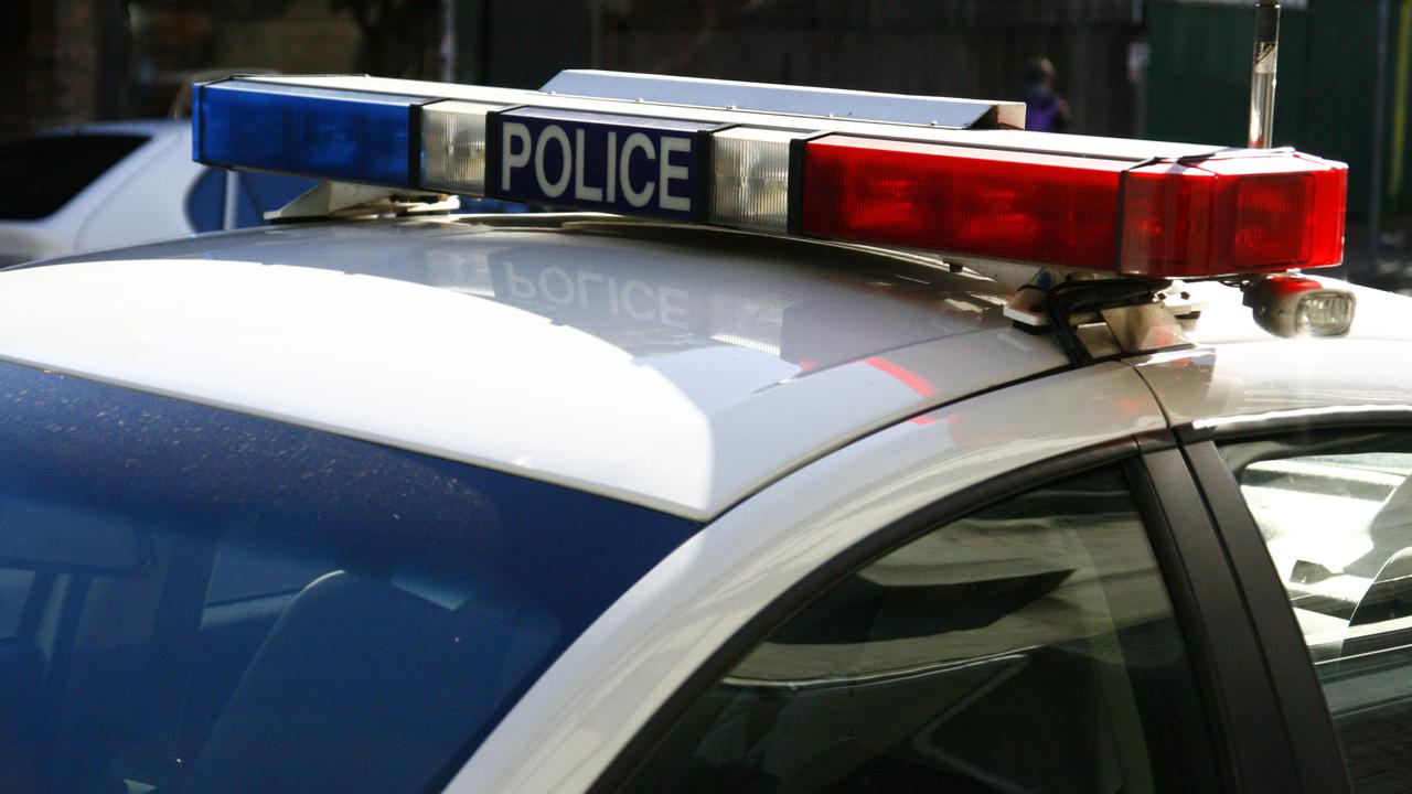 Manhunt underway after shots fired, police cars rammed