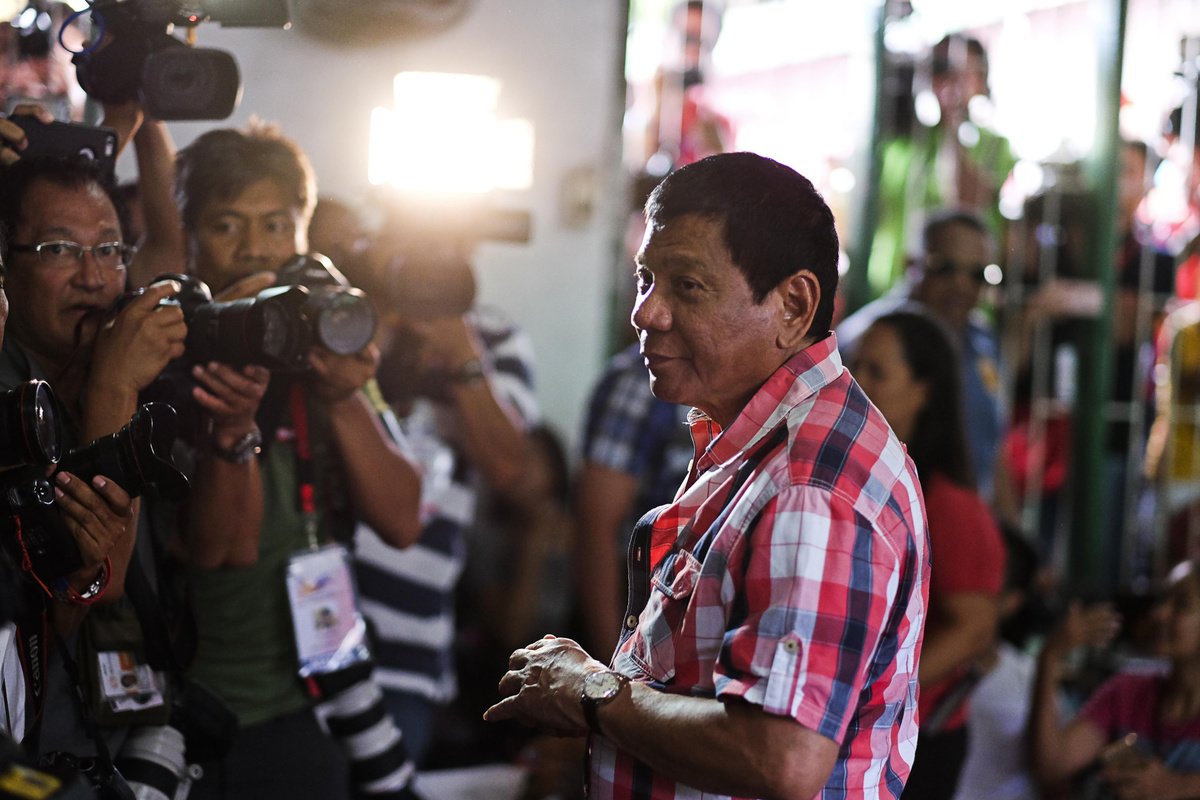 Duterte’s U.S. Rants Rooted in Battle Against Manila…