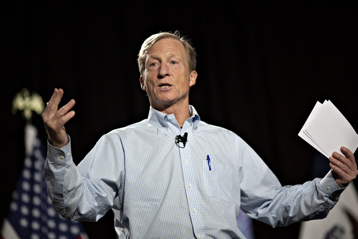 Tom Steyer Made $3 Billion in Markets, Now Wants Crack…