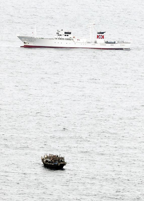 N. Korean govt ship spotted in EEZ off Noto Peninsula